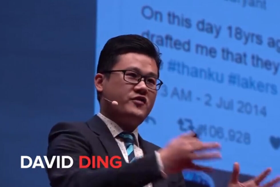 Ding's Speech - David Ding